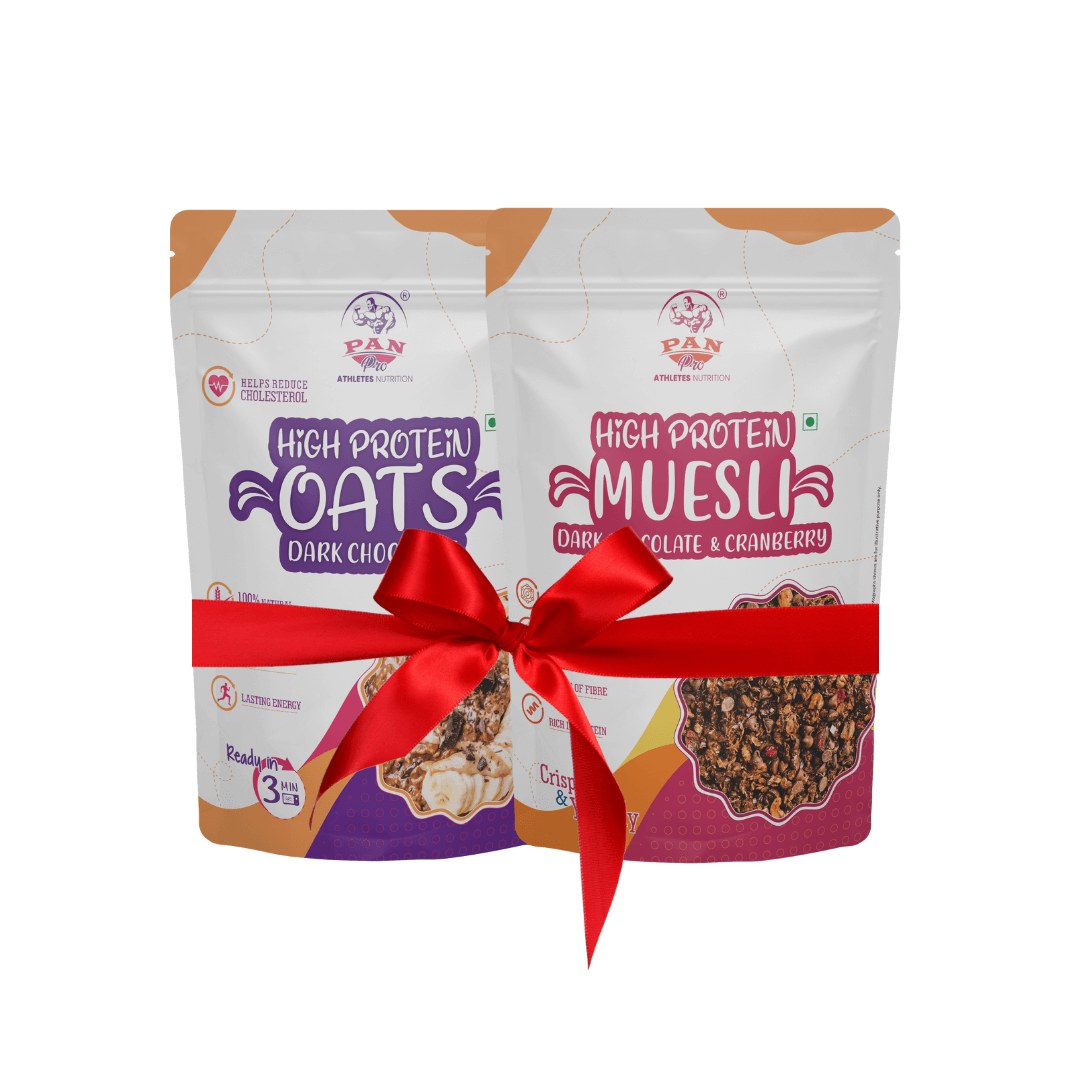 PAN High Protein Oats & Muesli Combo - Fuel Your Fitness Journey - Pro ...